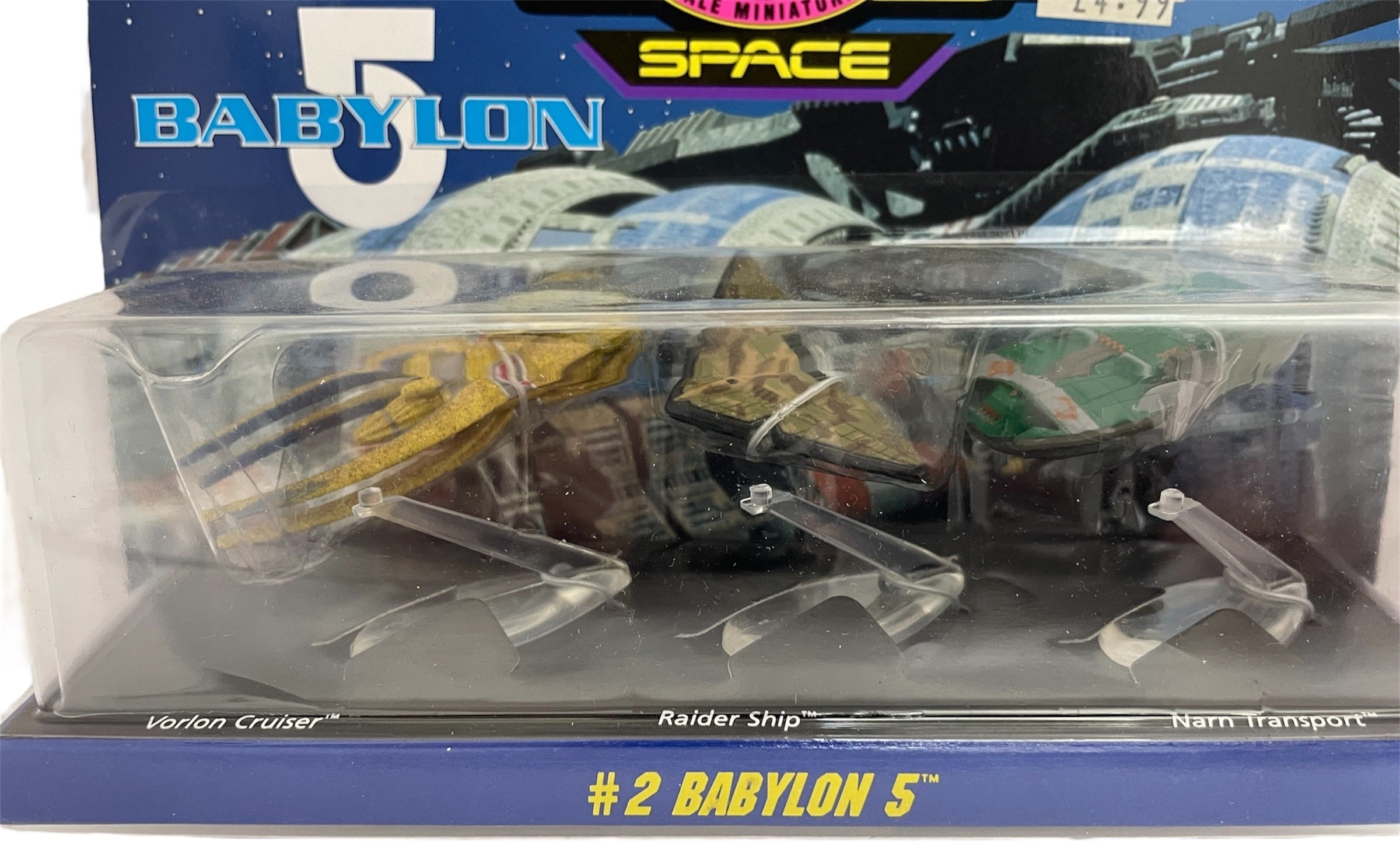 Vintage 1994 Babylon 5 Micro Machines Collection 2 Space Star Ships Li – Midas Touch Toys, Games ...