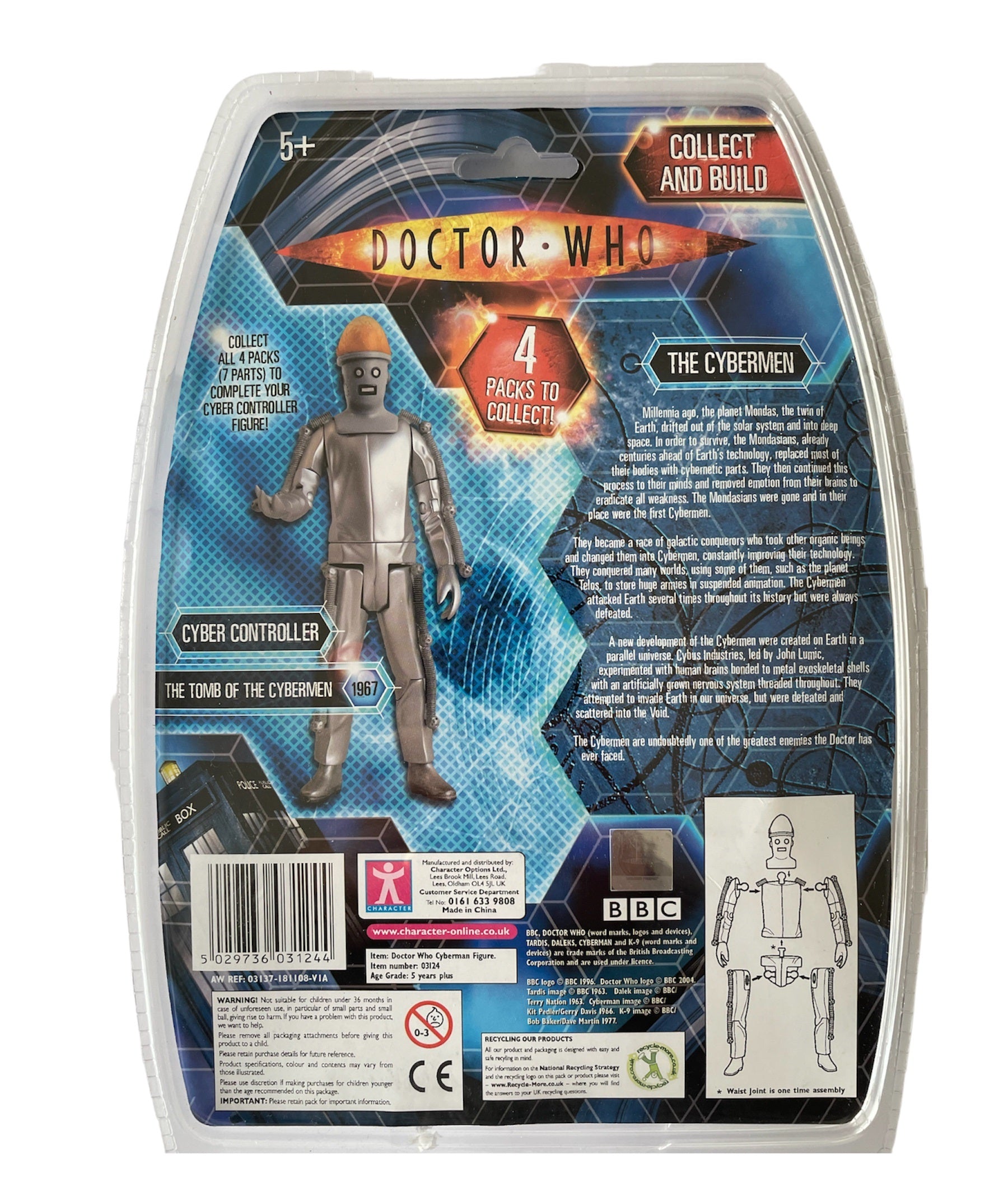 Vintage 2009 Dr Doctor Who Classic Series - The Cyber Leader - The Nex ...