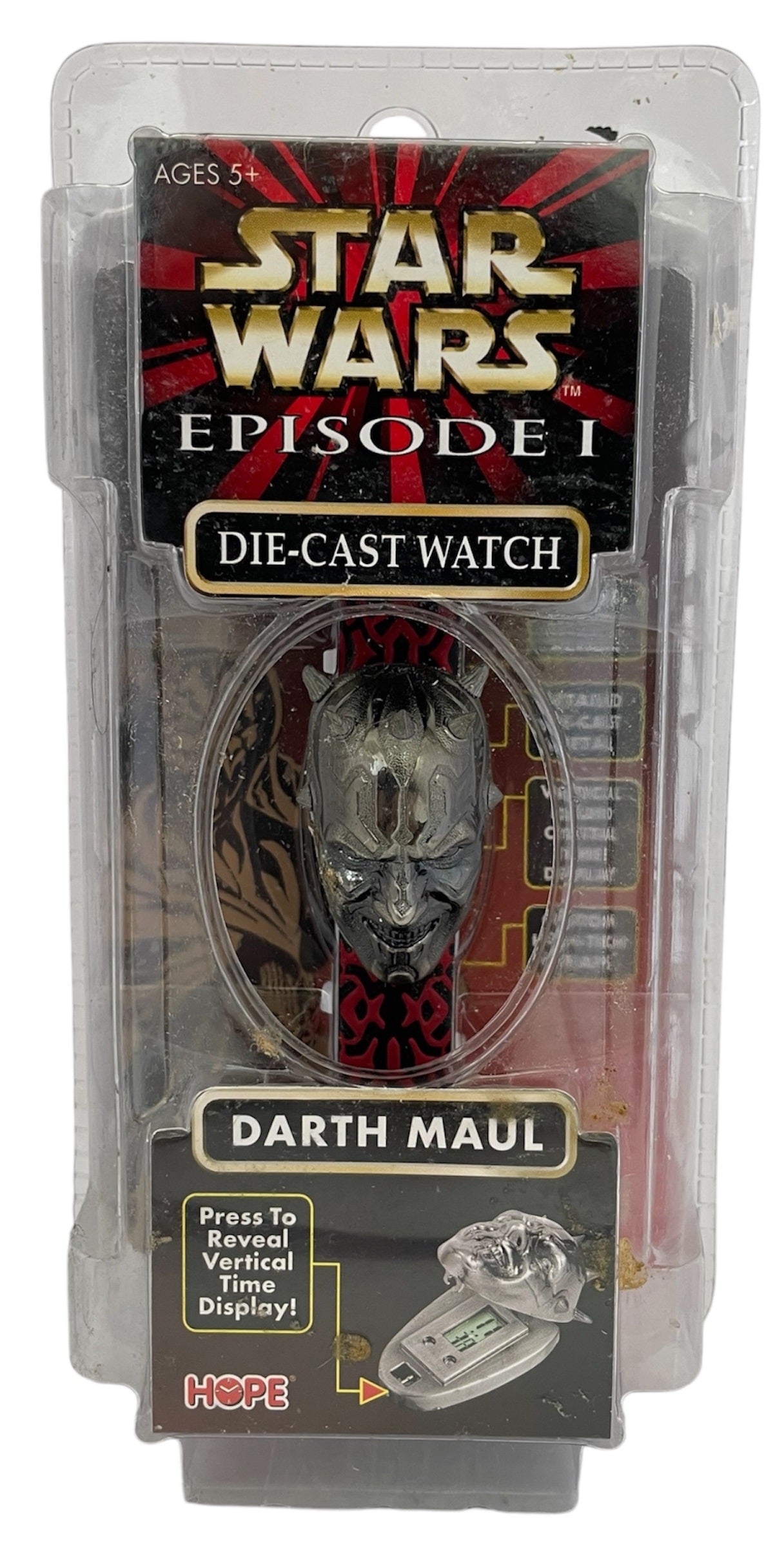 Vintage Hopes 1999 Star Wars Episode 1 Darth Maul Diecast Head Flip To ...