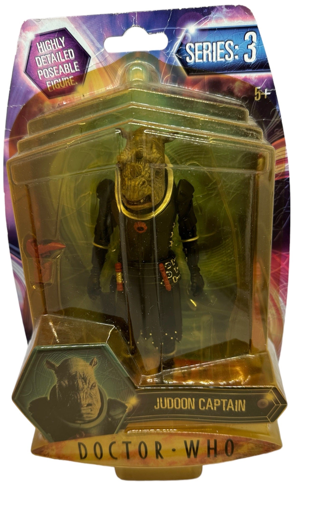 Vintage 2007 Doctor Dr Who 6 Inch Judoon Captain Highly Detailed Actio ...