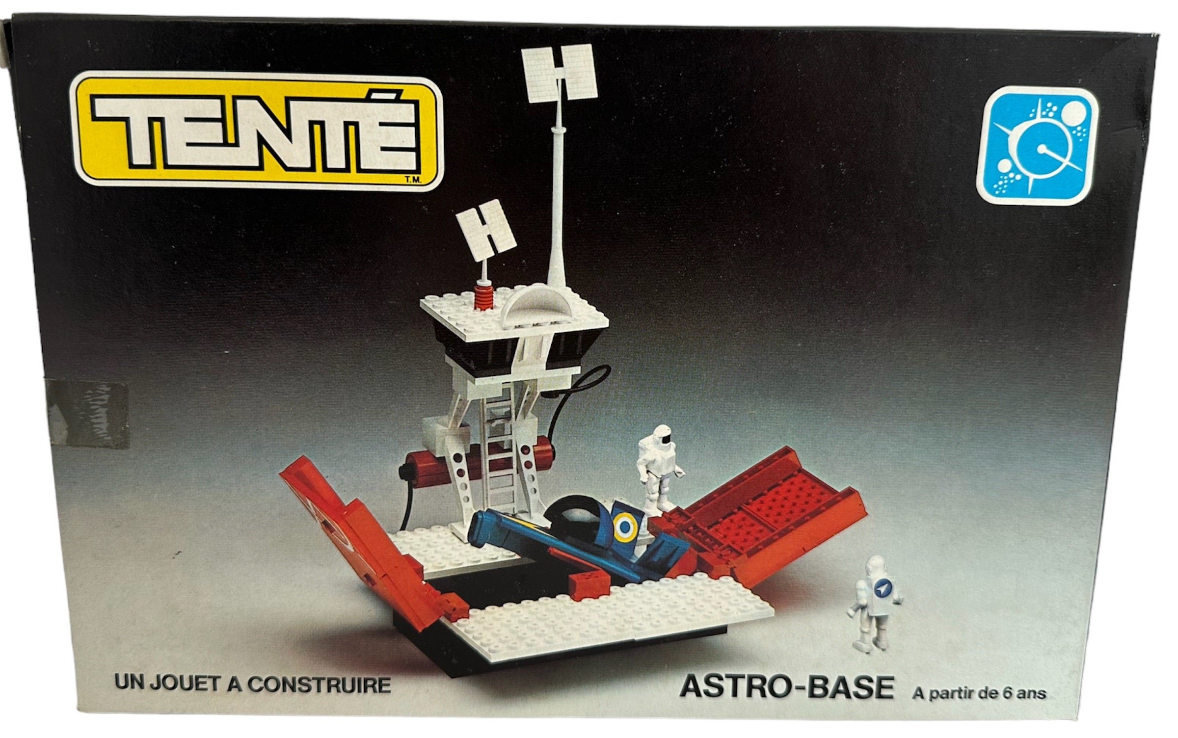 Vintage 1970's Tente Astro Base Building Blocks Toy Set No. 590723 - A ...