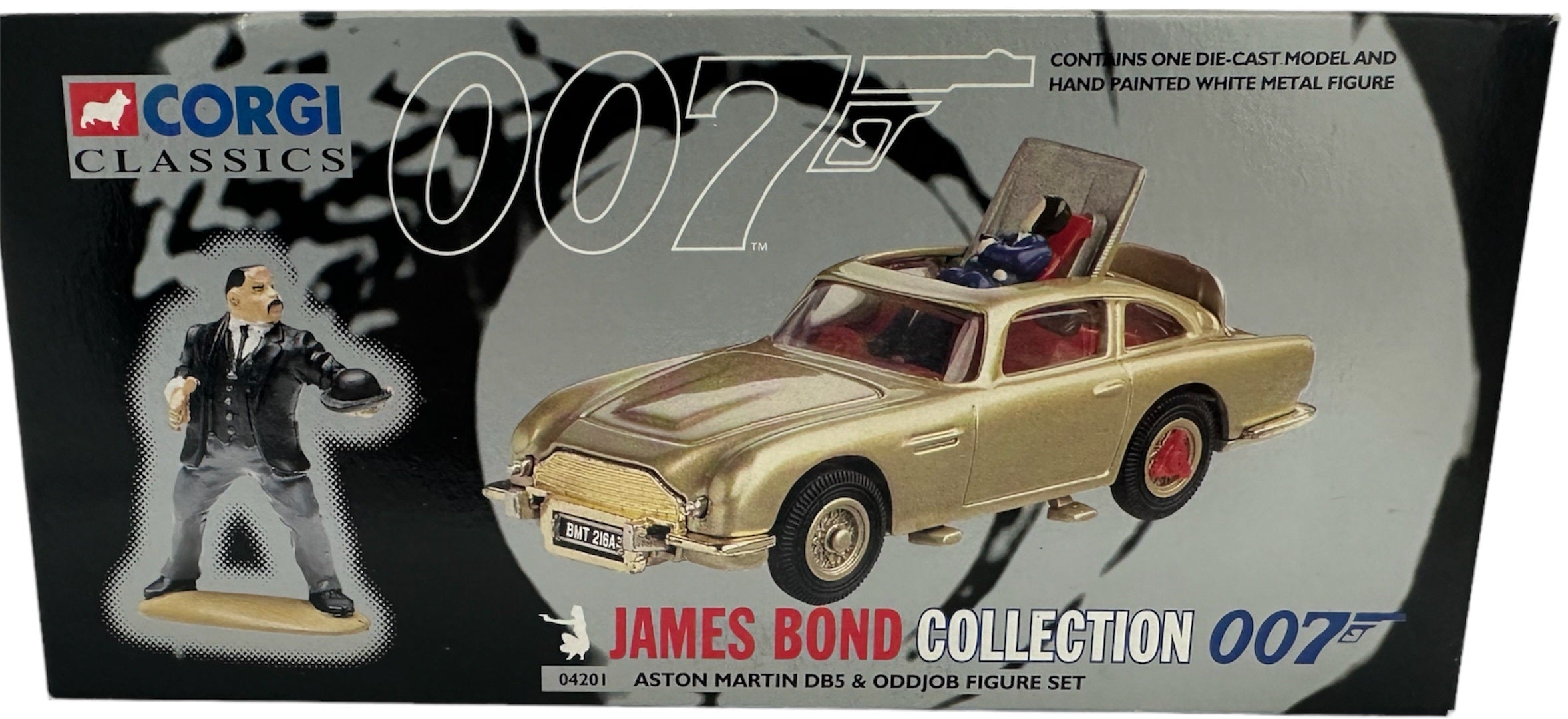 Vintage Corgi Classics 1997 James Bond 007 Goldfinger Aston Martin DB5 ...