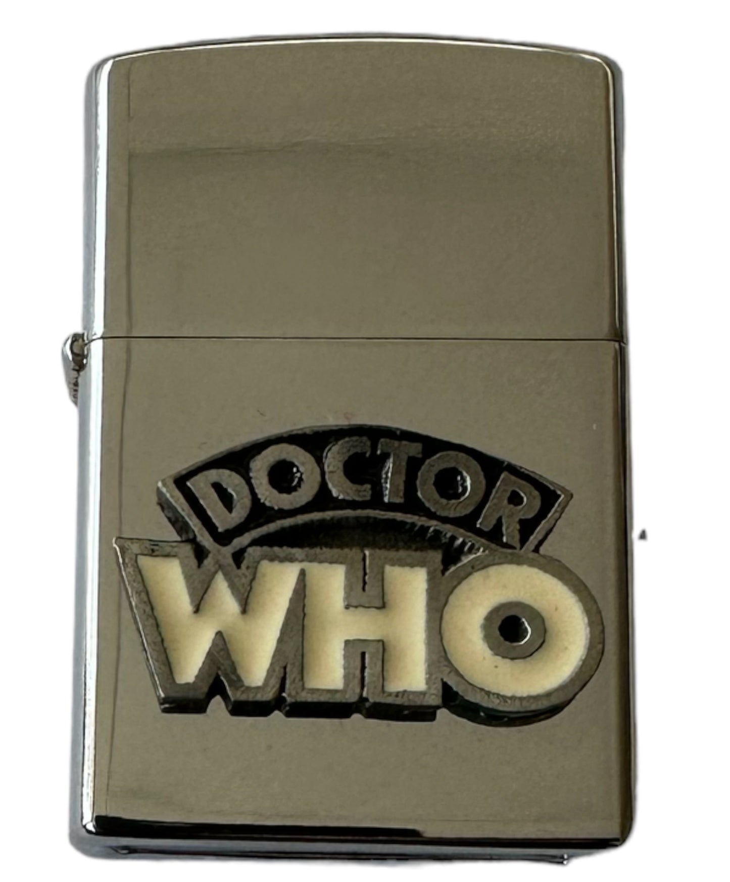 Vintage 1980's Doctor Dr Who Logo Petrol Lighter - In The Original Box ...
