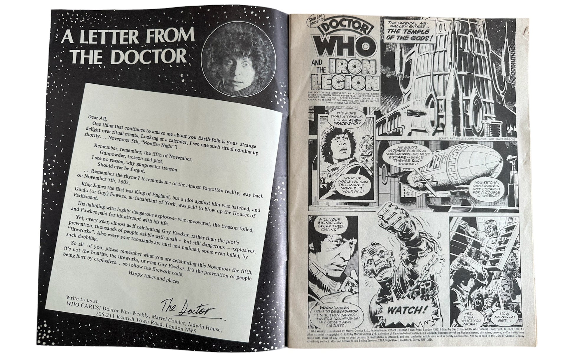 Vintage 1979 Doctor Dr Who Weekly Comic Magazine Number 4 - Fantastic ...