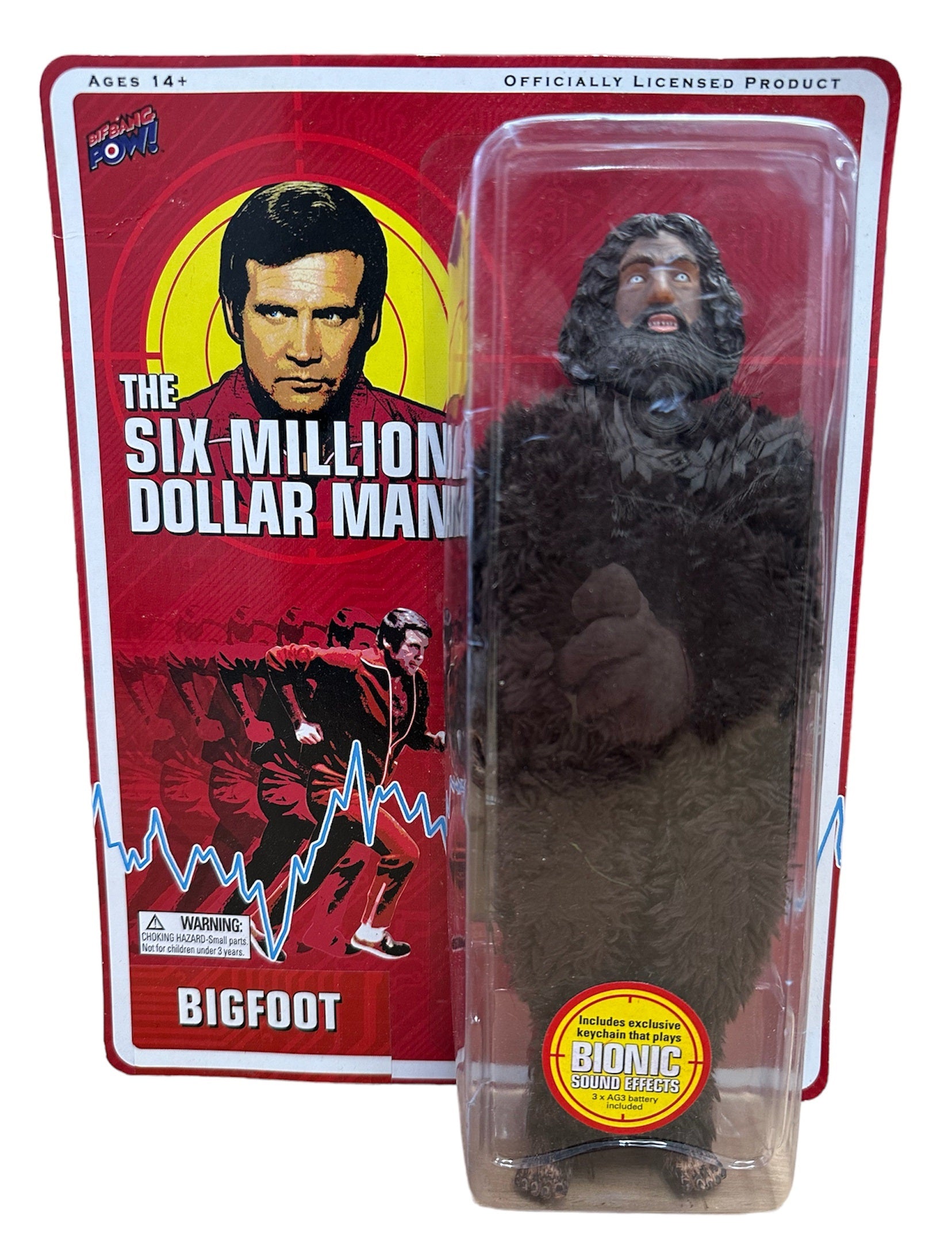 Vintage Biff Bang Pows 2012 - The Six Million Dollar Man Bionic Bigfoo ...