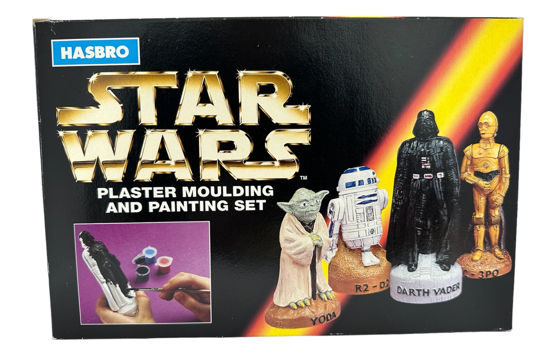 Vintage 1997 Star Wars The Original Trilogy Plaster Moulding & Paintin ...