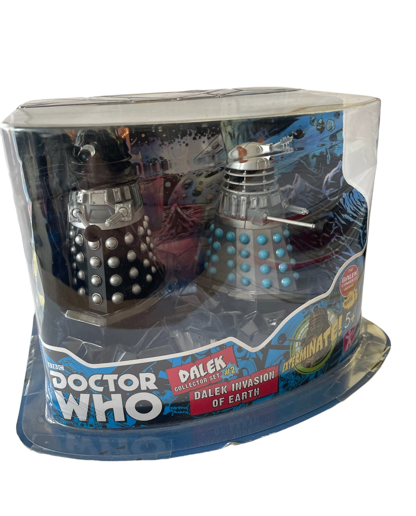 Vintage 2012 Dr Who Daleks Collector Set # 2 - Daleks Invasion Of Eart ...