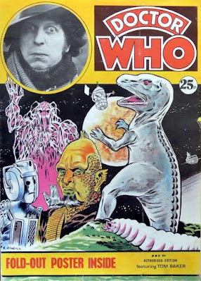 Vintage Legend Publishing 1975 Doctor Dr Who Poster Magazine Issue N0 ...