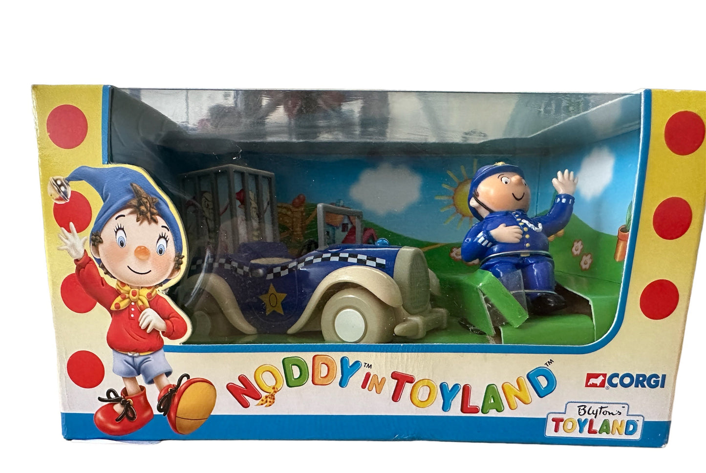 2001 Corgi Noddy In Toyland - PC Plods Police Car Die-Cast Model With ...