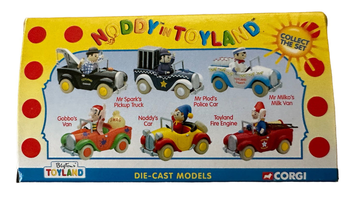 2001 Corgi Noddy In Toyland - PC Plods Police Car Die-Cast Model With ...