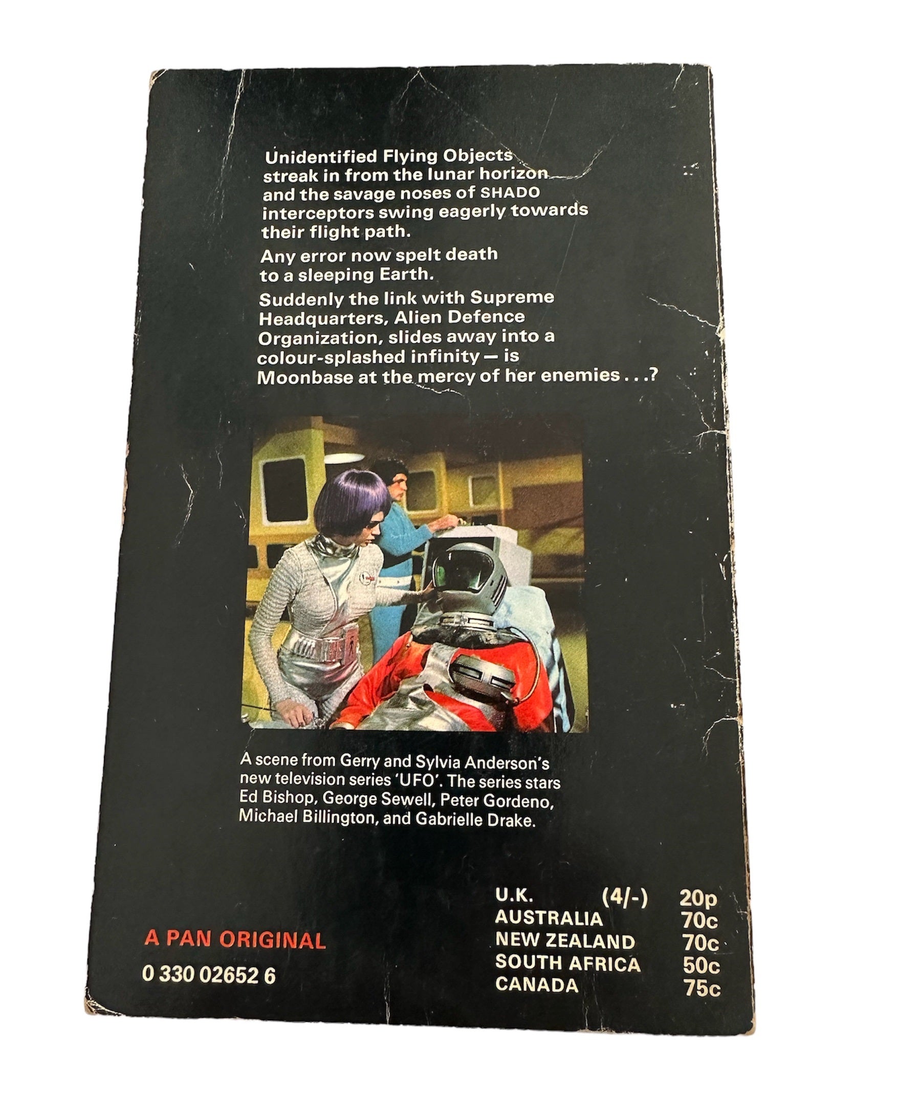 Vintage 1971 Gerry Andersons UFO 2 Paperback Book By Robert Miall ...