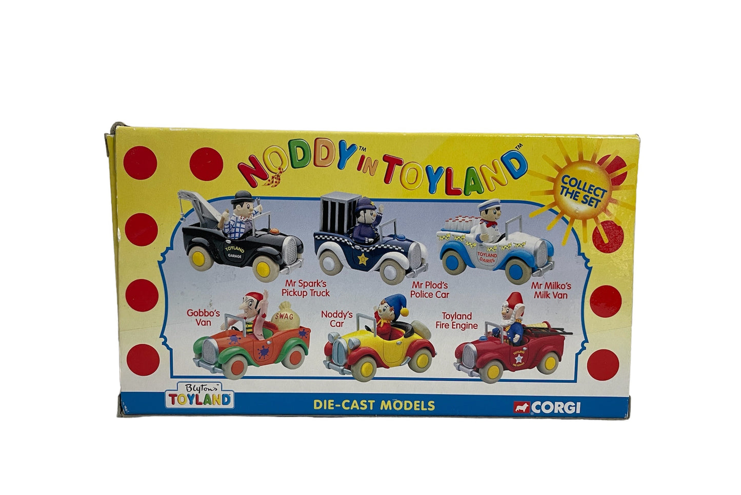 Vintage 2001 Corgi Noddy In Toyland - Mr Milkos Milk Van Die-Cast Mode ...
