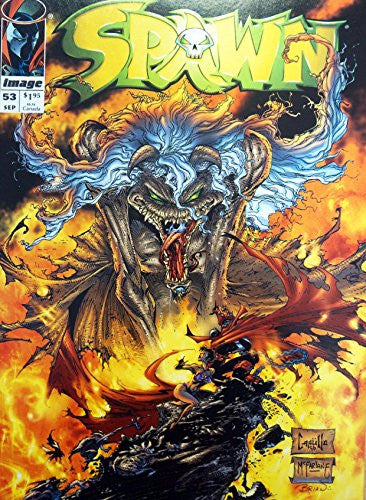 Vintage 1996 Spawn Monthly Comic - Issue Number No. 53 Image Comics Br ...