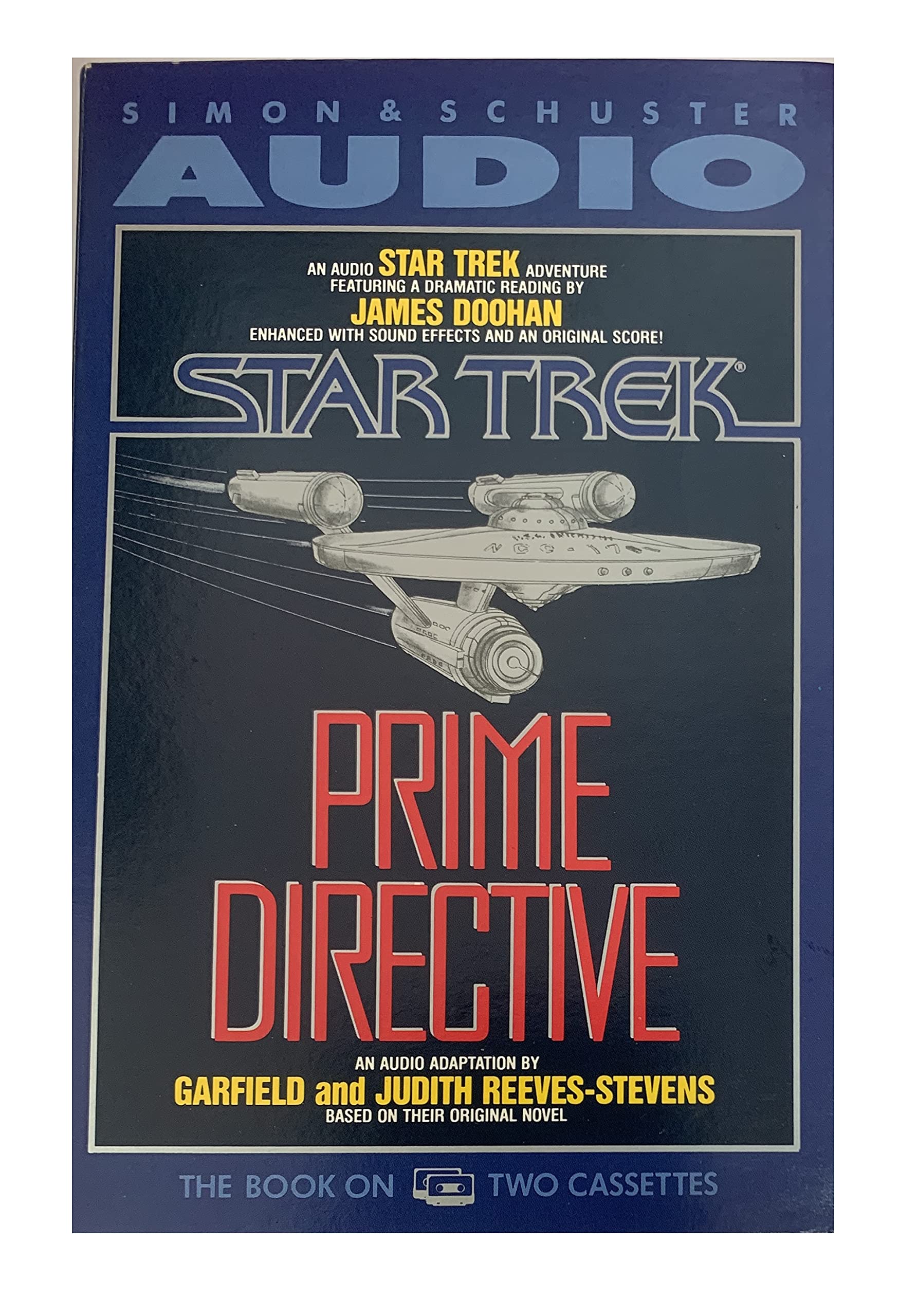 Vintage 1990 Star Trek : The Prime Directive - Simon & Schuster Double ...